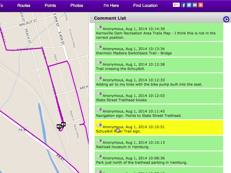 WikiMapping- Comments List Feature - WikiMapping.com